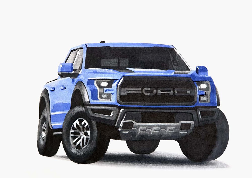 How To Draw A Ford F 150 Raptor Realistic Step By Step Guide For 2026